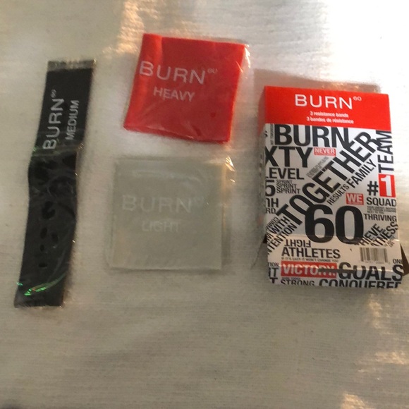 Burn60 | Other | Burn 6 Set Of 3 Resistance Bands Nip | Poshmark